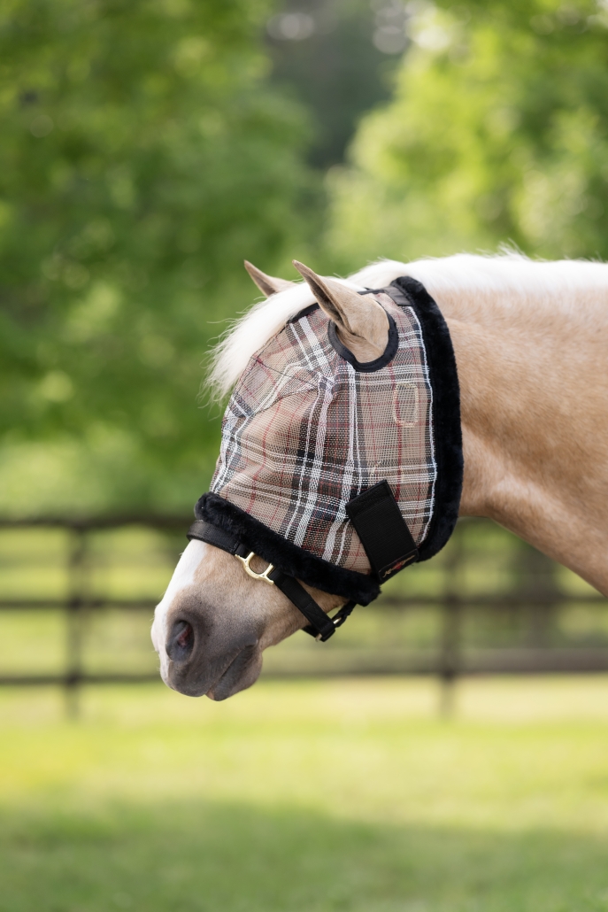 Mini & Pony Fly Mask with Fleece Trim - MD Barnmaster - Build a Better Barn